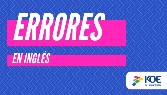 errores en ingles